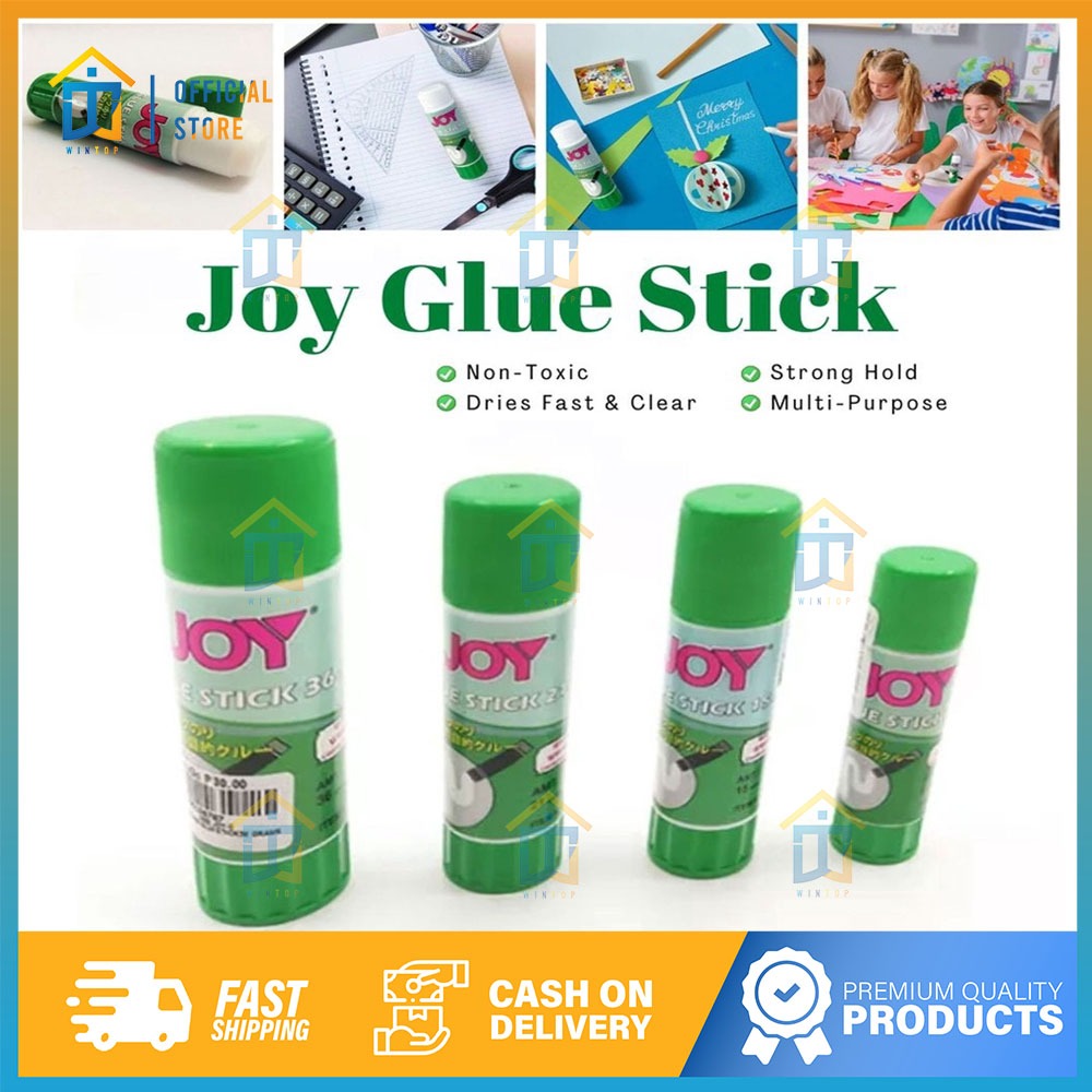 Wintop】 Joy Glue Stick, Safe & Child-Friendly Craft Glue for Arts ...