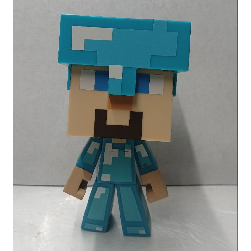 (Pre loved) Mojang Notch Minecraft 6" Steve Figure | Shopee Philippines