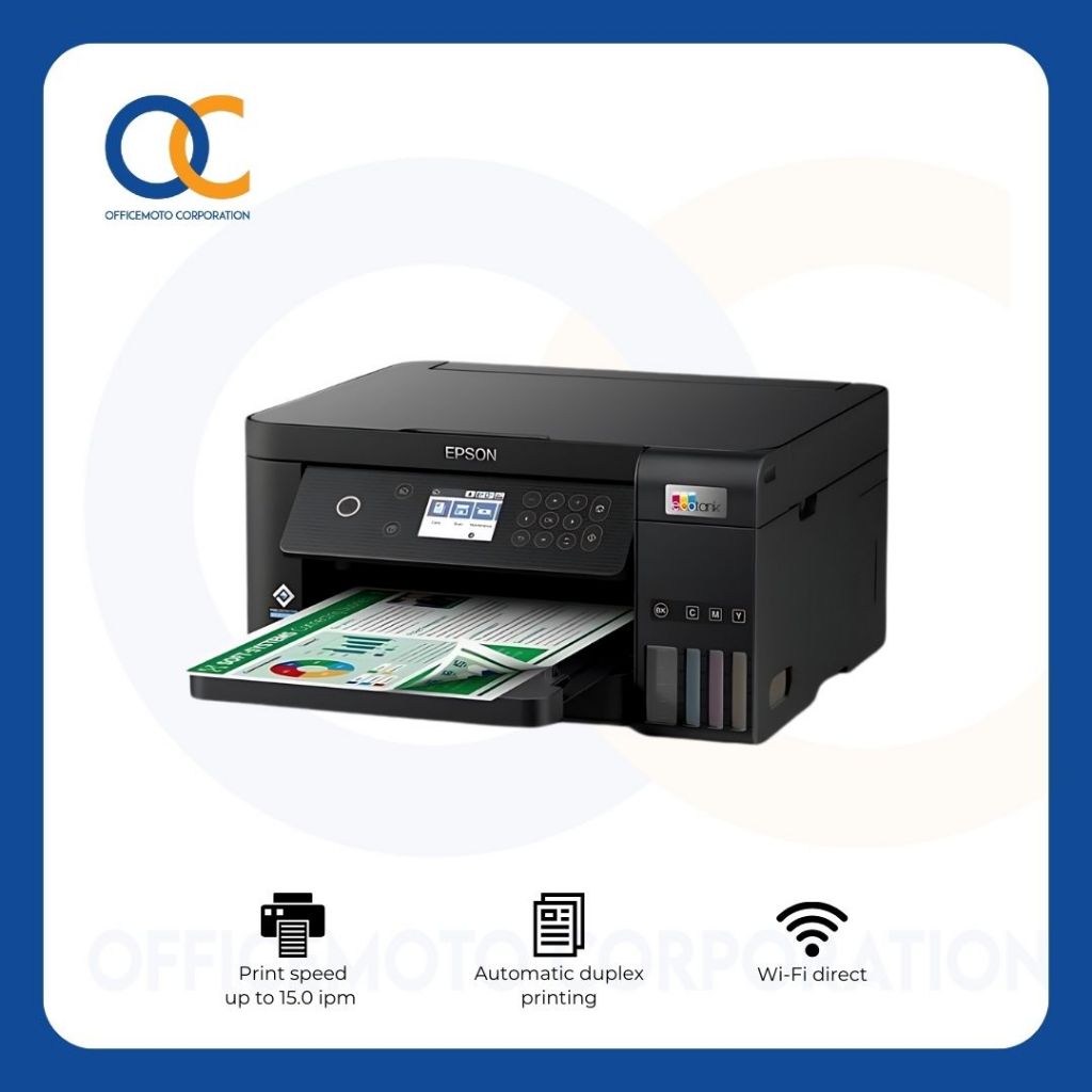 Epson EcoTank L6260 A4 Wi-Fi Duplex All-in-One Ink Tank Printer ...