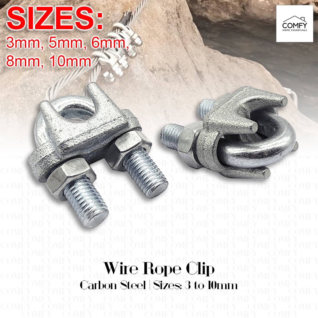 GI Wire Rope Clip Thimble Turnbuckle Carbon Steel Cable Clamp U Clamp ...