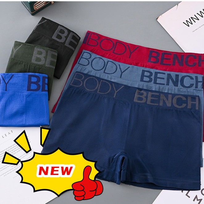bench/BODY Boxer Brief For Men 6pcs/12PCS plain cotton spandex Good ...