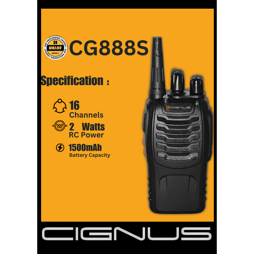CIGNUS RADIO VALUE MODELS (CG888S) | Shopee Philippines