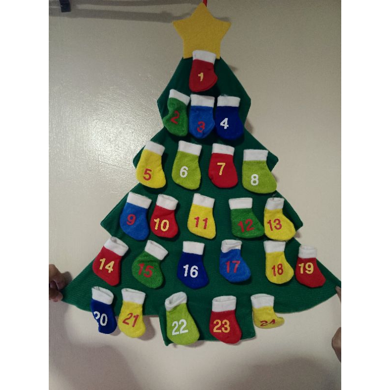 Hanging Christmas Tree Advent Calendar Japan Surplus | Shopee Philippines