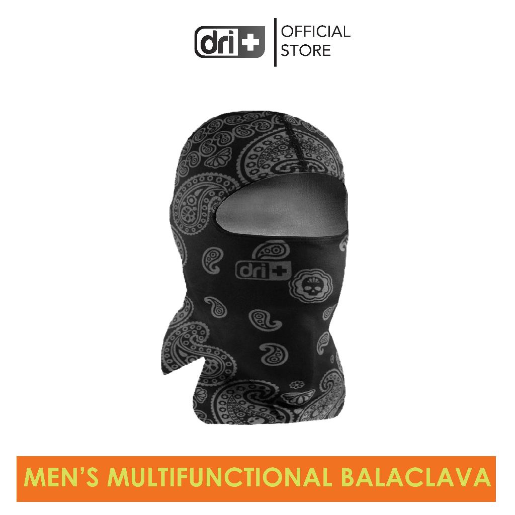 Dri Plus Men's Paisley Washable Moisture Wicking Balaclava 1 piece ...