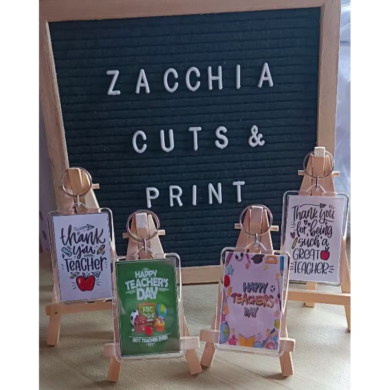 Teachers Day Acrylic Keychain Appreciation Gift | Shopee Philippines
