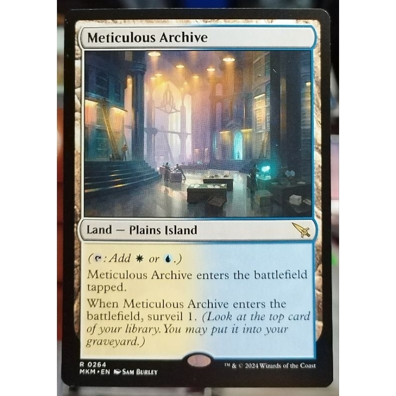 Meticulous Archive (Magic the gathering) | Shopee Philippines