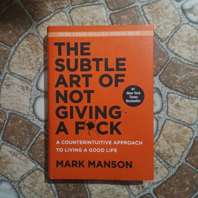 The subtle art of not giving a fuck - mark manson ORIGINAL!! NOT ...