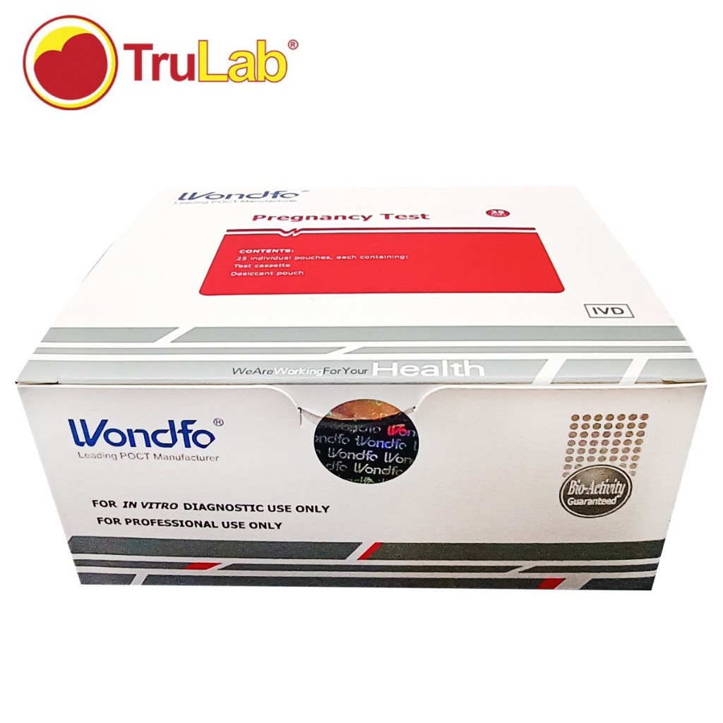 Pregnancy Test HCG Rapid Card,Specimen:Urine/Serum, 25 tests/box, Brand ...