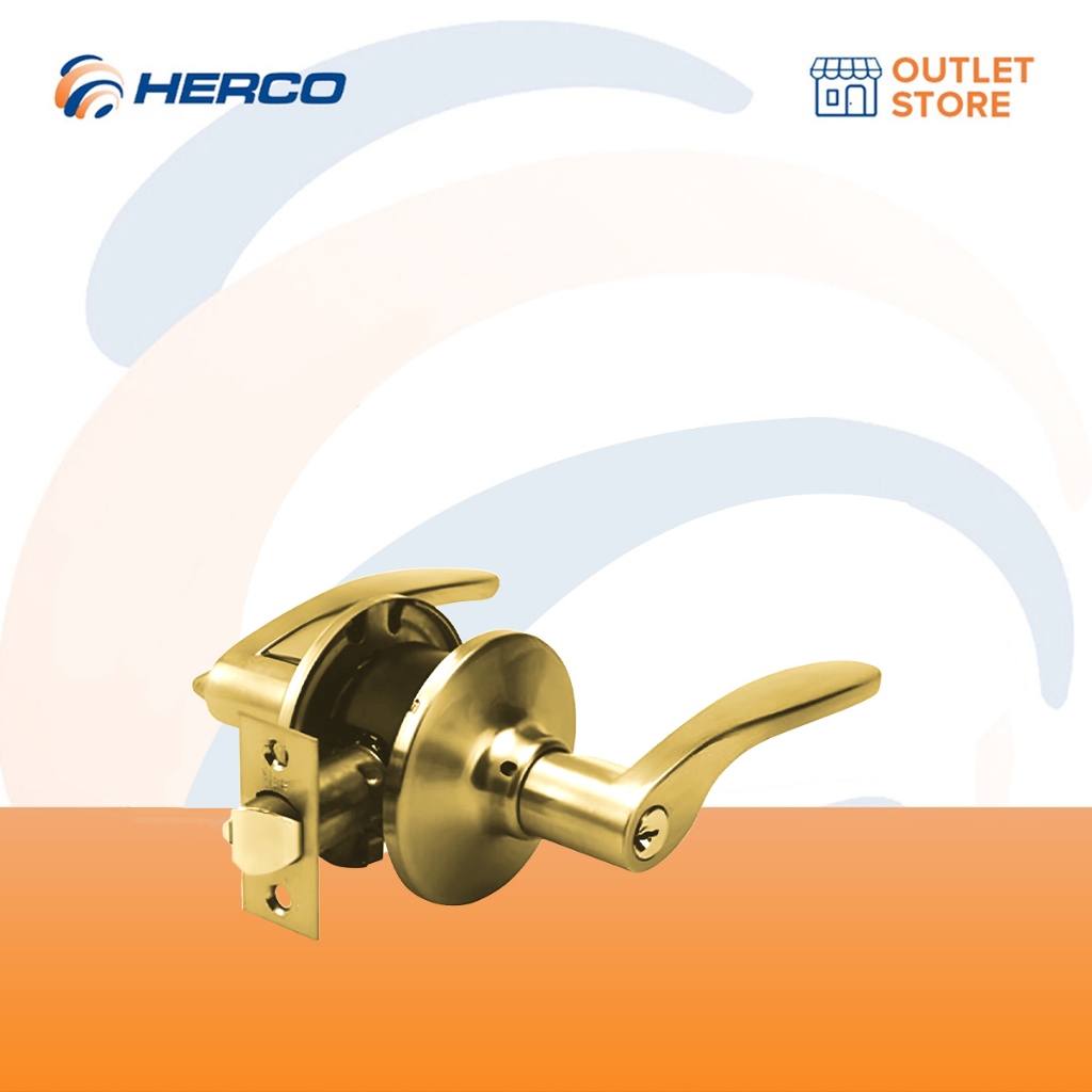 Yale V5246BK RH US3 Leverset Bathroom PB INV-NFM (Minimal Damage in ...