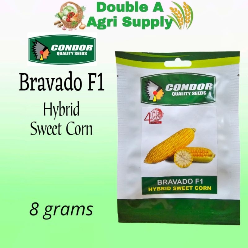 Bravado F1 Hybrid Sweet Corn Pack - Condor Quality Seeds | Shopee ...