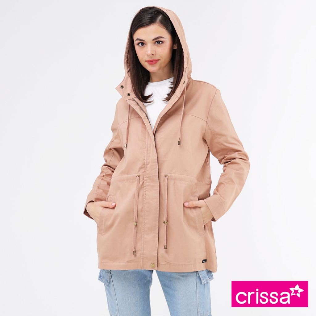 Crissa Parka Jacket W/ Hood CLT30-0103 | Shopee Philippines