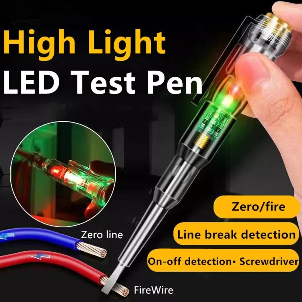 Intelligent Voltage Tester Pen Screwdriver Probe Circuit Induction ...