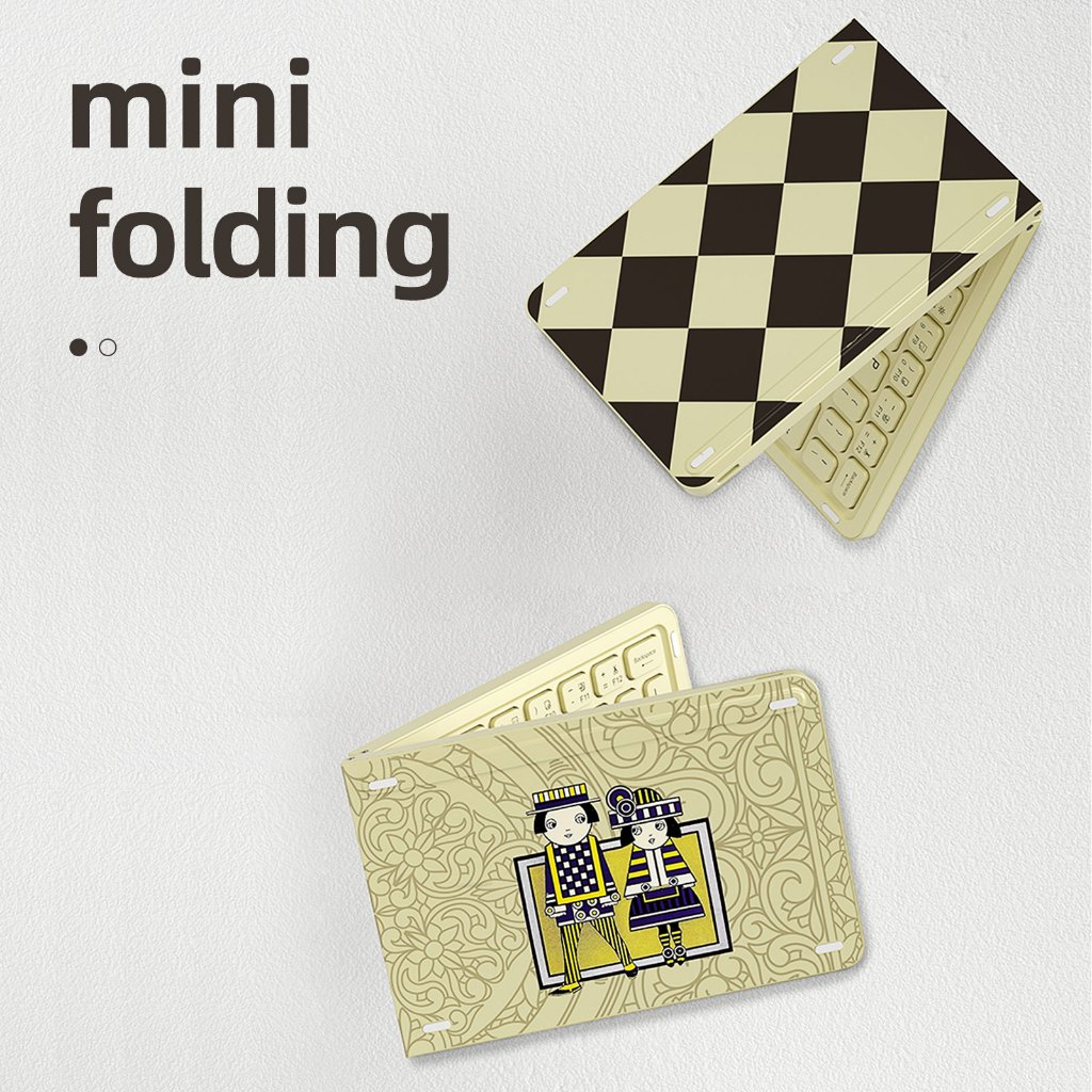 MOFII GEEZER Z1 Portable Bluetooth Folding Keyboard Compact Classic ...