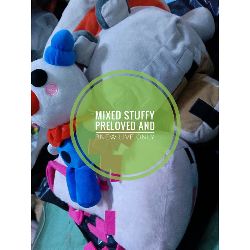 S-M Stuffy Galore Live Checkout Only | Shopee Philippines