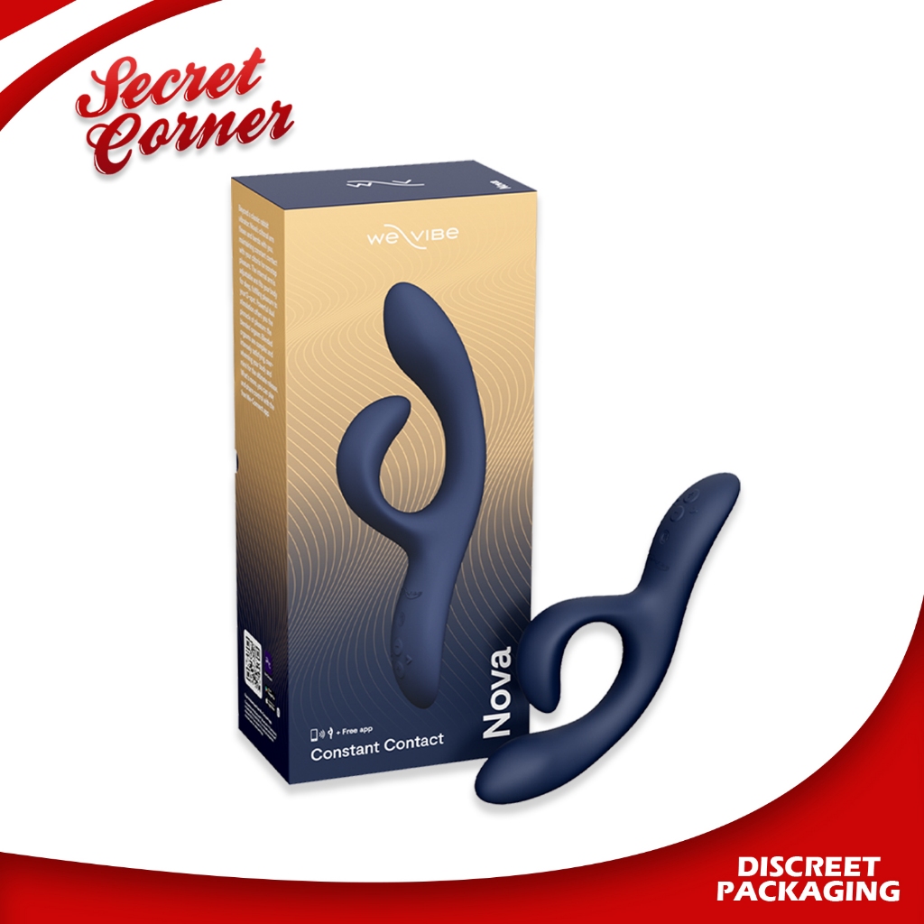 Secret Corner Nova Gen 2 by We-Vibe Rabbit Vibrator - Midnight Blue Sex ...