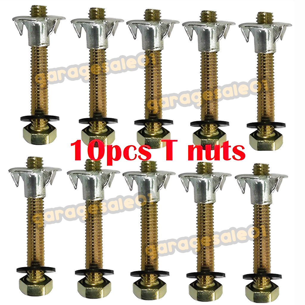 GS10 10PCS T-SCREW T-NUTS TNUT WITH SCREW BUFFLE BOX TOUR CASE ...