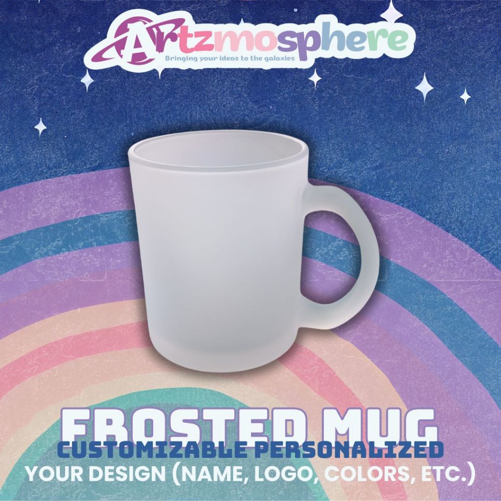 Personalized/Customized Frosted Mug Sublimation/Sublimated | Shopee ...