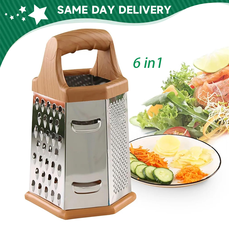9Inch 6 in1 Vegetables Grater with Handle14X12X23cm Kitchen ...