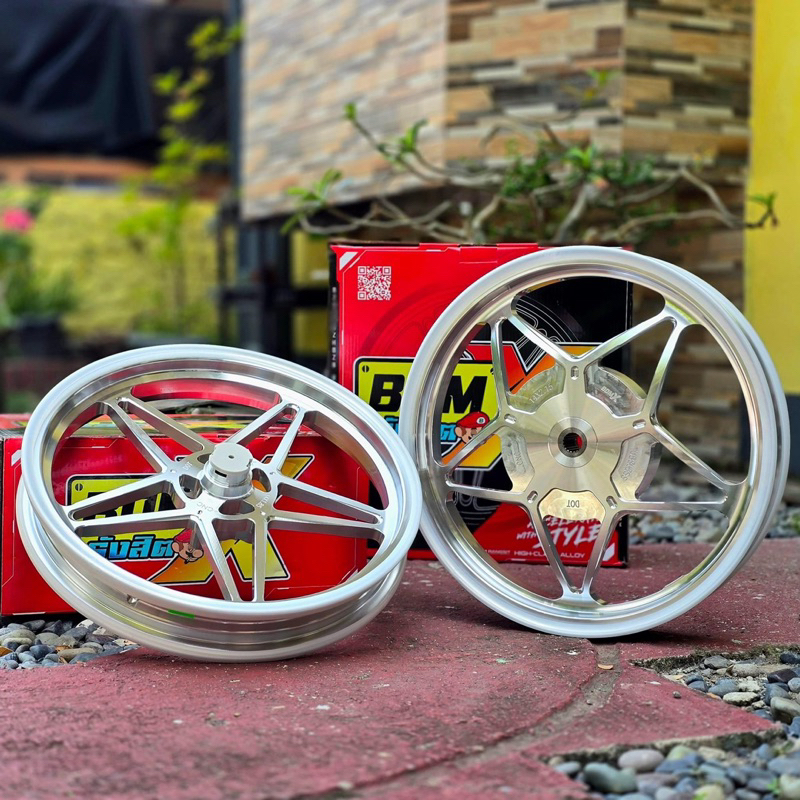 Bom-X Star Alloy Mags (mio/click/nmax/aerox) | Shopee Philippines