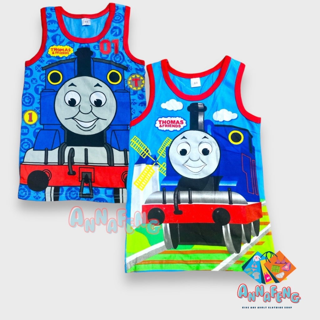 Thomas And Friends Sando For Kids Baby Tops For Boys | Shopee Philippines