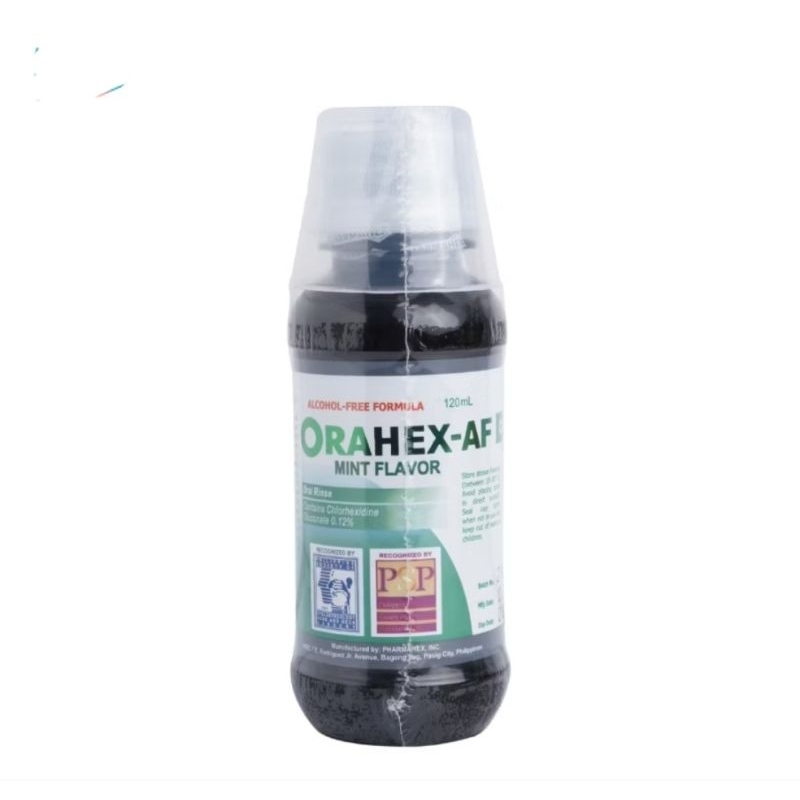 ORAHEX ORAL RINSE MINT MOUTHWASH 120ML | Shopee Philippines