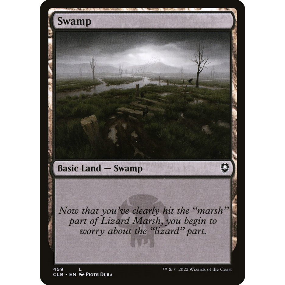 Swamp - Basic Land - CLB | Shopee Philippines