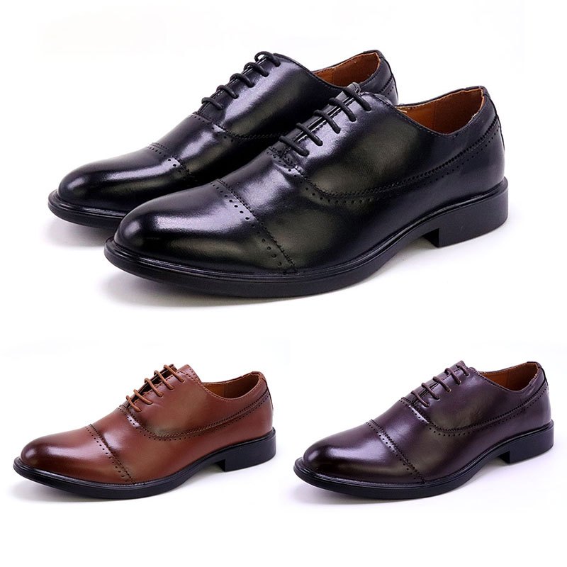 Across Men's Leather OFFICE/Office/Formal/casual/Oxford Shoes JM03 ...