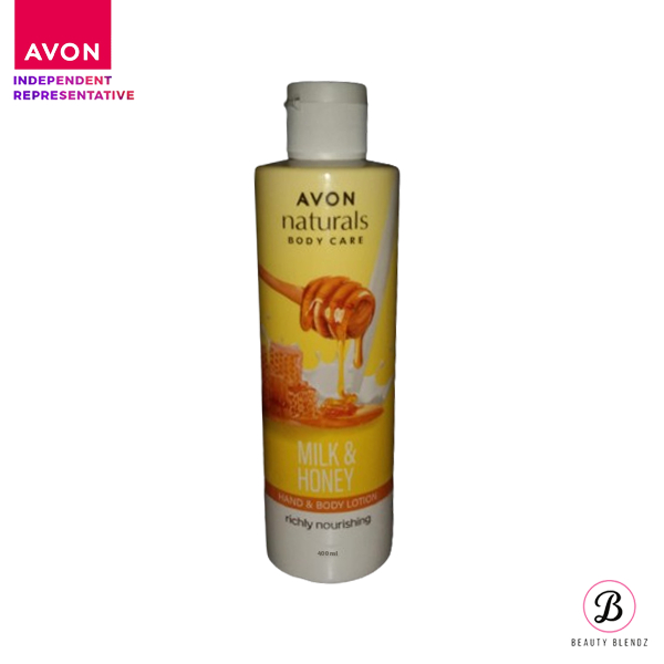 Avon Naturals Body Care New Packaging Milk & Honey Richly Nourishing ...