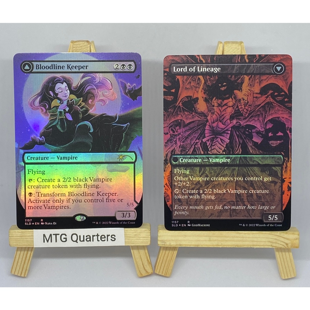 MTG Proxy Card - Bloodline Keeper (Borderless Foil) | Secret Lair Drop ...