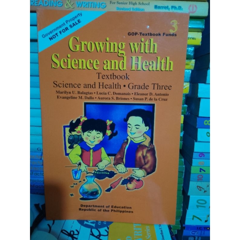 Growing With Science and Health grade 3 (brandnew | Shopee Philippines