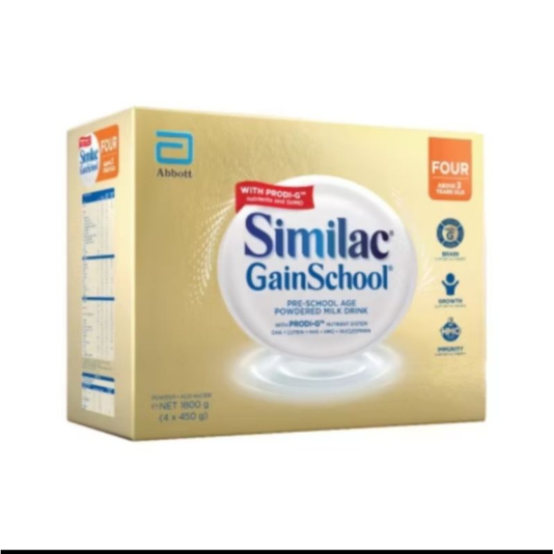 Similac GainSchool Four 2.4kg (2026 expiry) | Shopee Philippines