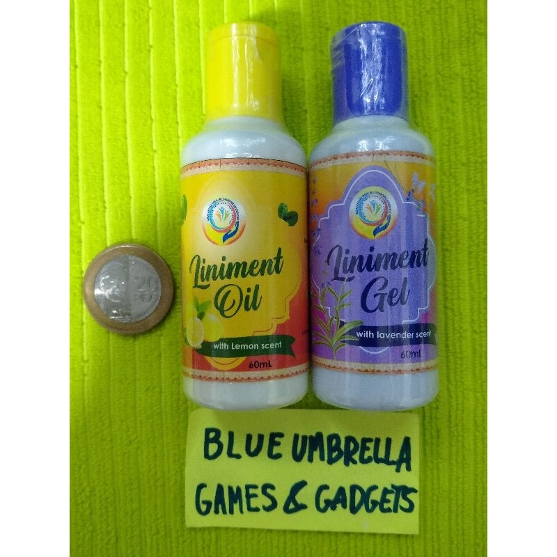Liniment Oil & Liniment Gel with Lemon & Lavender Scent Massage Oils ...