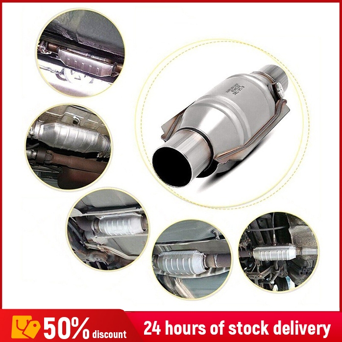 Universal Car Catalytic Converter Inlet/Outlet Catalytic Converter 53004 Stainless Steel ...
