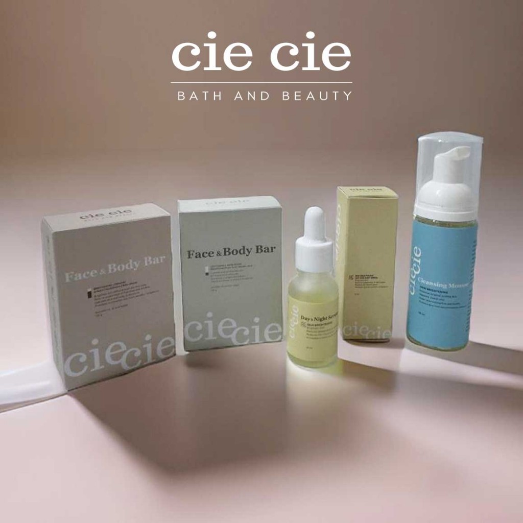 Cie Cie Skincare Bath & Beauty Bundle (Day/Night Serum, Soap Bars ...
