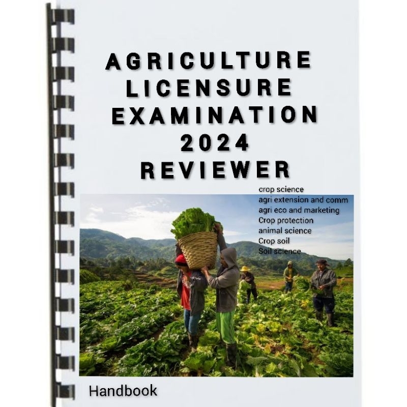 Licensure Examination for Agriculture Reviewer LEA 2024 | Shopee ...