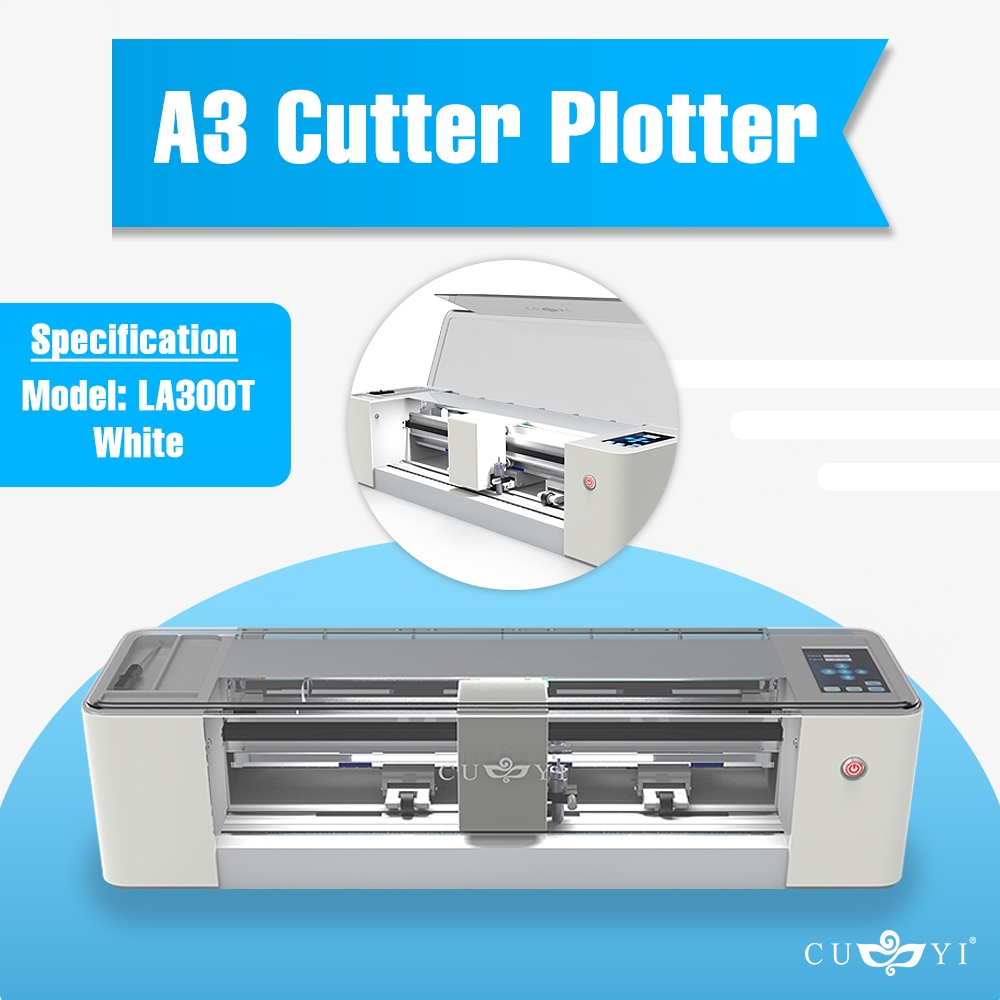 CUYI Cutter Plotter A3 Size White LA300T | Shopee Philippines