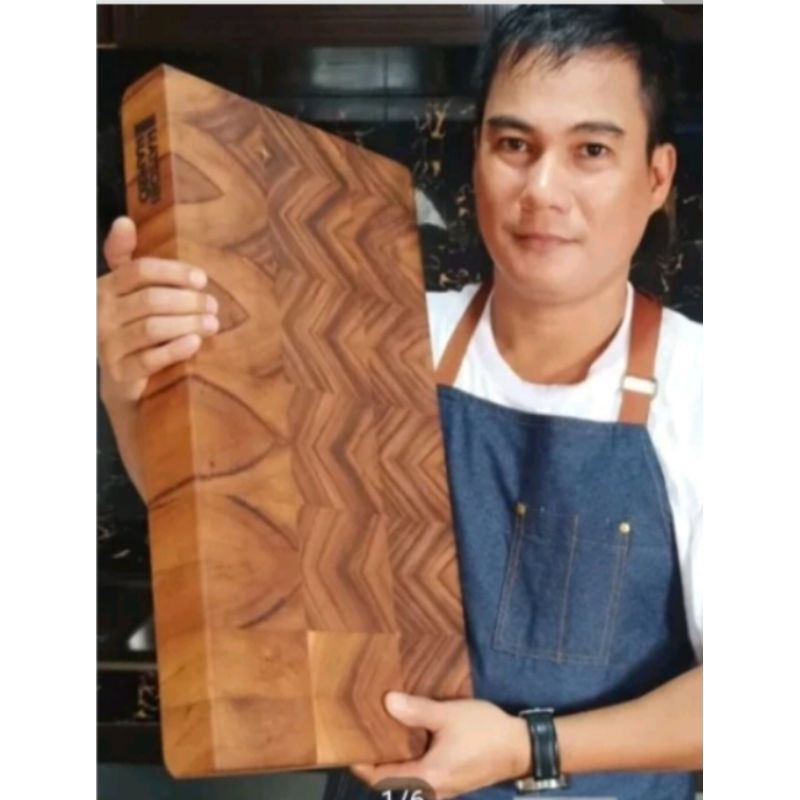 Hattori Hanzo HHCELEBRITY Walnut Butcher Block, Chopping Board ...