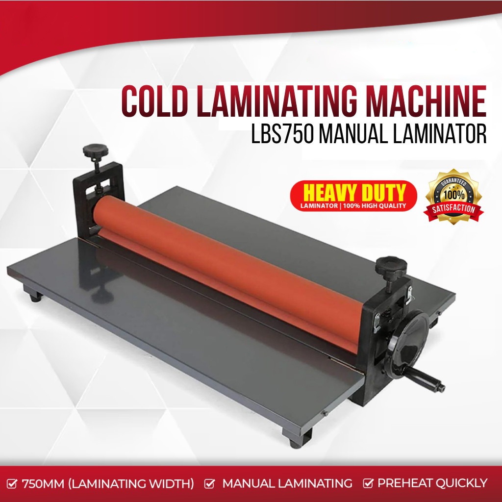 【New arrivals】Manual Cold Laminating Machine LBS750 Heavy Duty ...