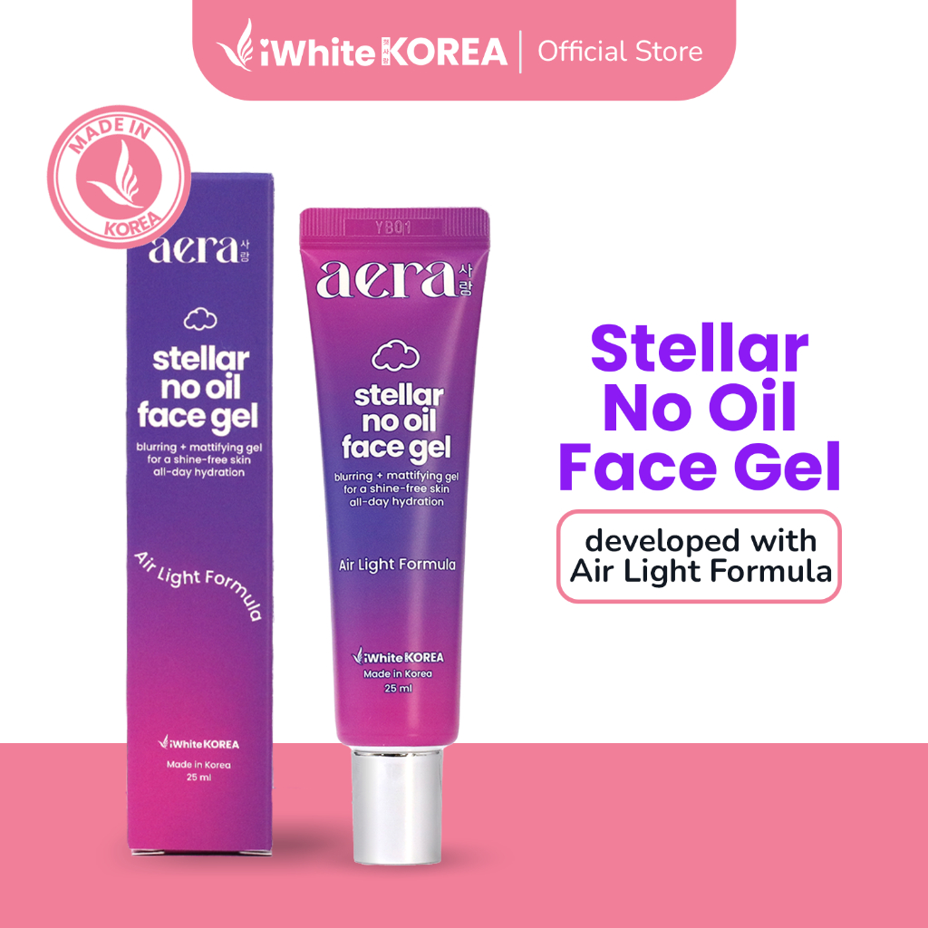 Aera by iWhite Korea Stellar No Oil Face Gel Tube 25ml | Shopee Philippines