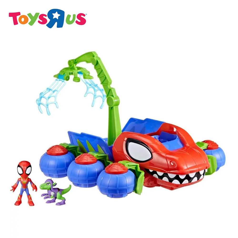 Marvel Spidey and His Amazing Friends Dino-Webs Crawler Vehicle with ...