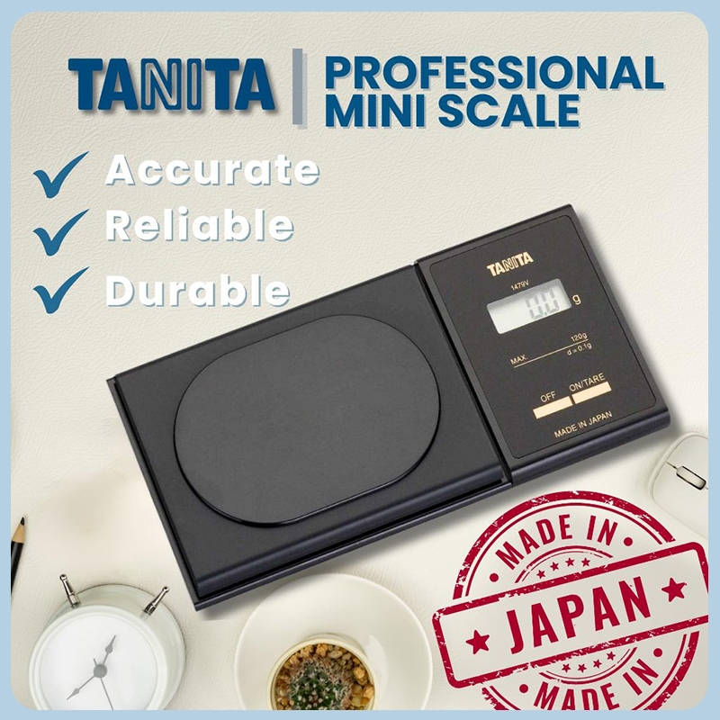 TANITA Digital Pocket Scale 120g/0.1g - Accurate Jewelry, Food, Gram ...