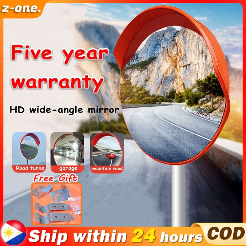 100CM Outdoor Traffic Wide-angle Mirror Concave-convex Mirror Blind ...