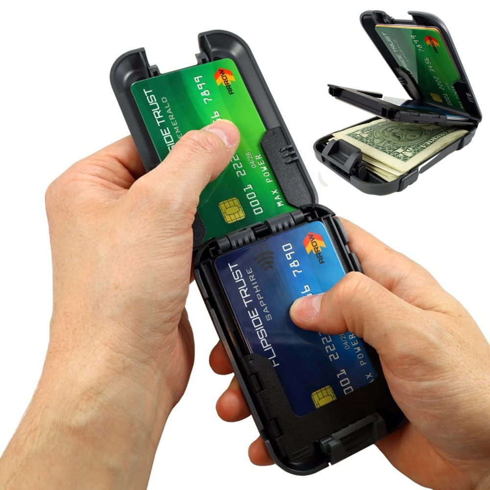 Card holder wallet RFID protection card holder Bank card credit card ID ...