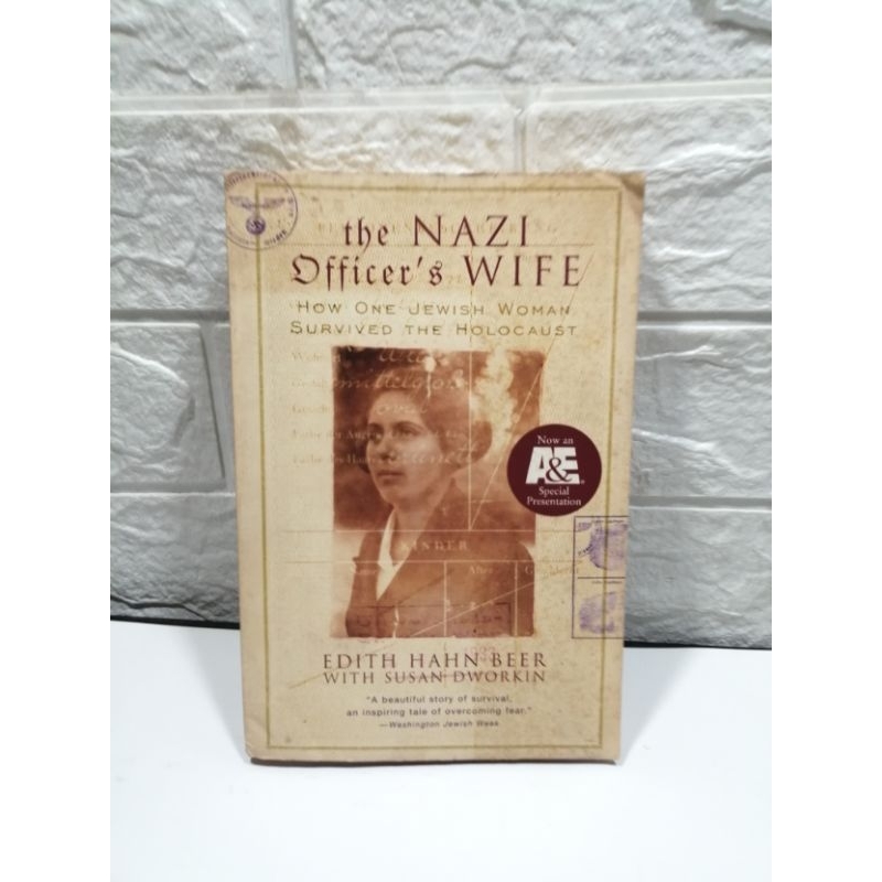 1999 Autobiography Book THE NAZI OFFICER'S WIFE by EDITH HAHN BEER ...