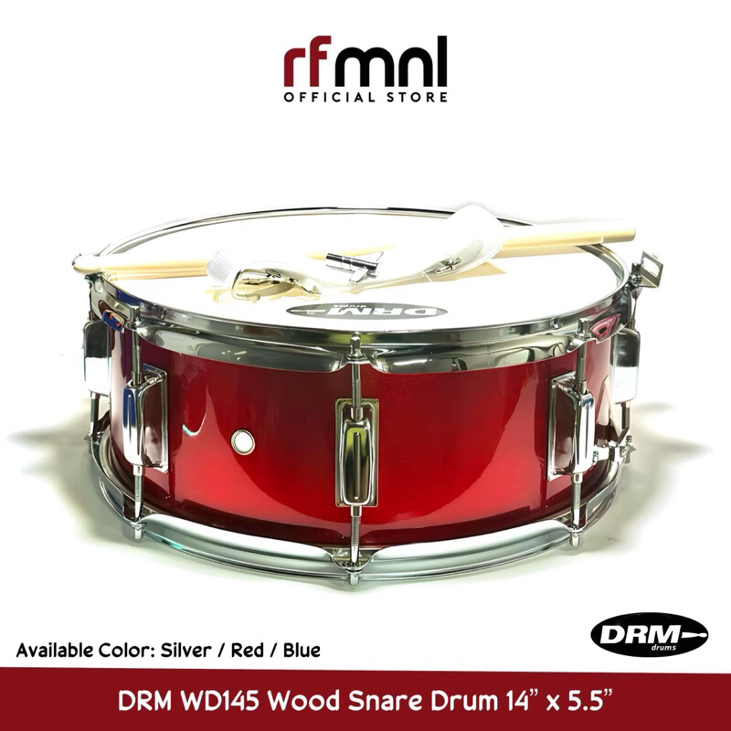 DRM WD-145 Wood Snare Drum 14”x5.5” | Shopee Philippines