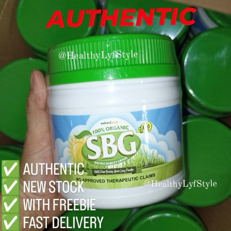 SBG Salveo JAR Pure Organic Barley Grass Natural Herbs 120grams ...