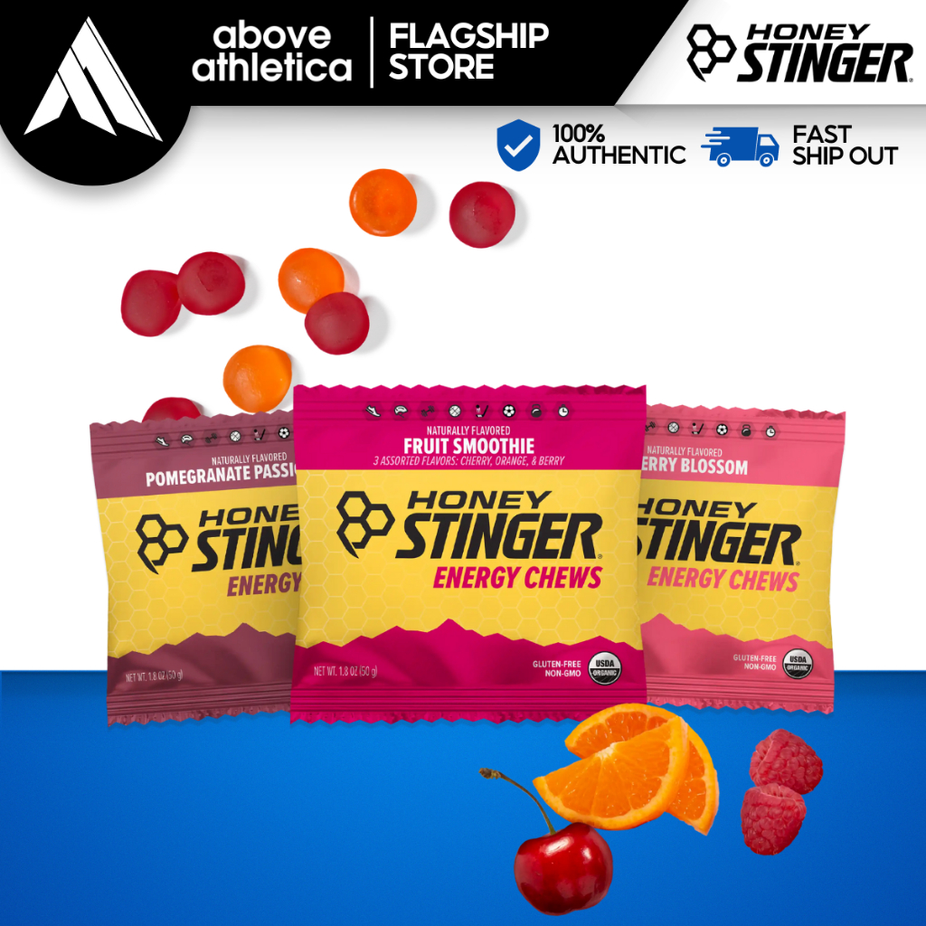 Honey Stinger Energy Chews - Sold per packet (6 chews) - soft-chews ...