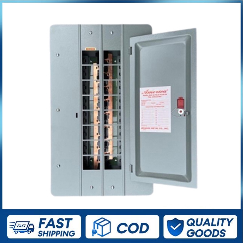 America Panel Box Plug-In Heavy Duty Panel Board 6 -20 Branches 8 12 14 ...