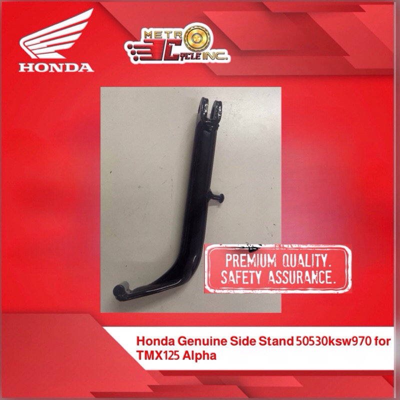 Honda Genuine Side Stand 50530ksw970 for TMX125 Alpha | Shopee Philippines