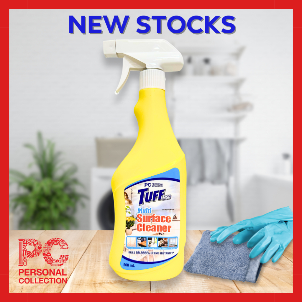 TUFF Multi Surface Cleaner MSC kills 99.99% germs instantly yellow ...
